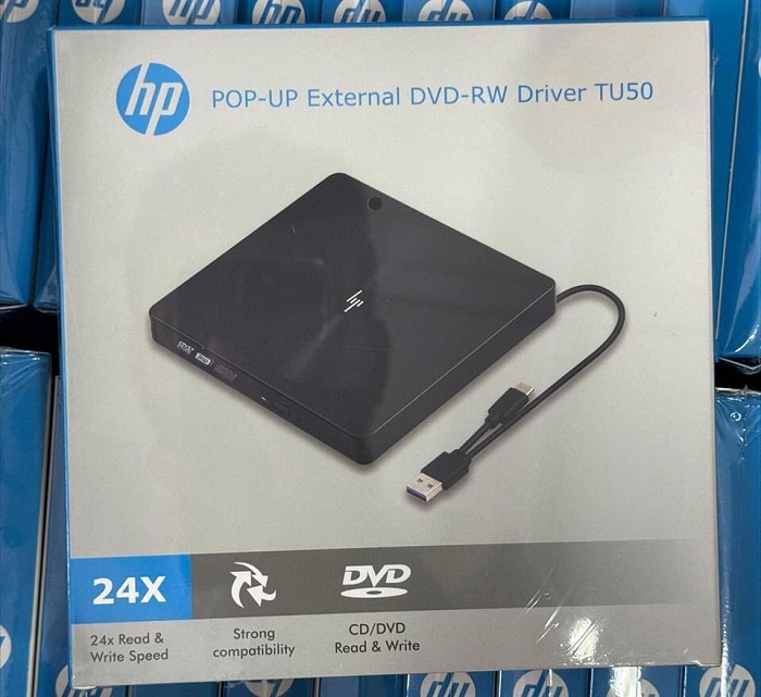 دی وی دی رایتر اچ پی مدل HP External DVD-WR TU50 - دیجی لپ